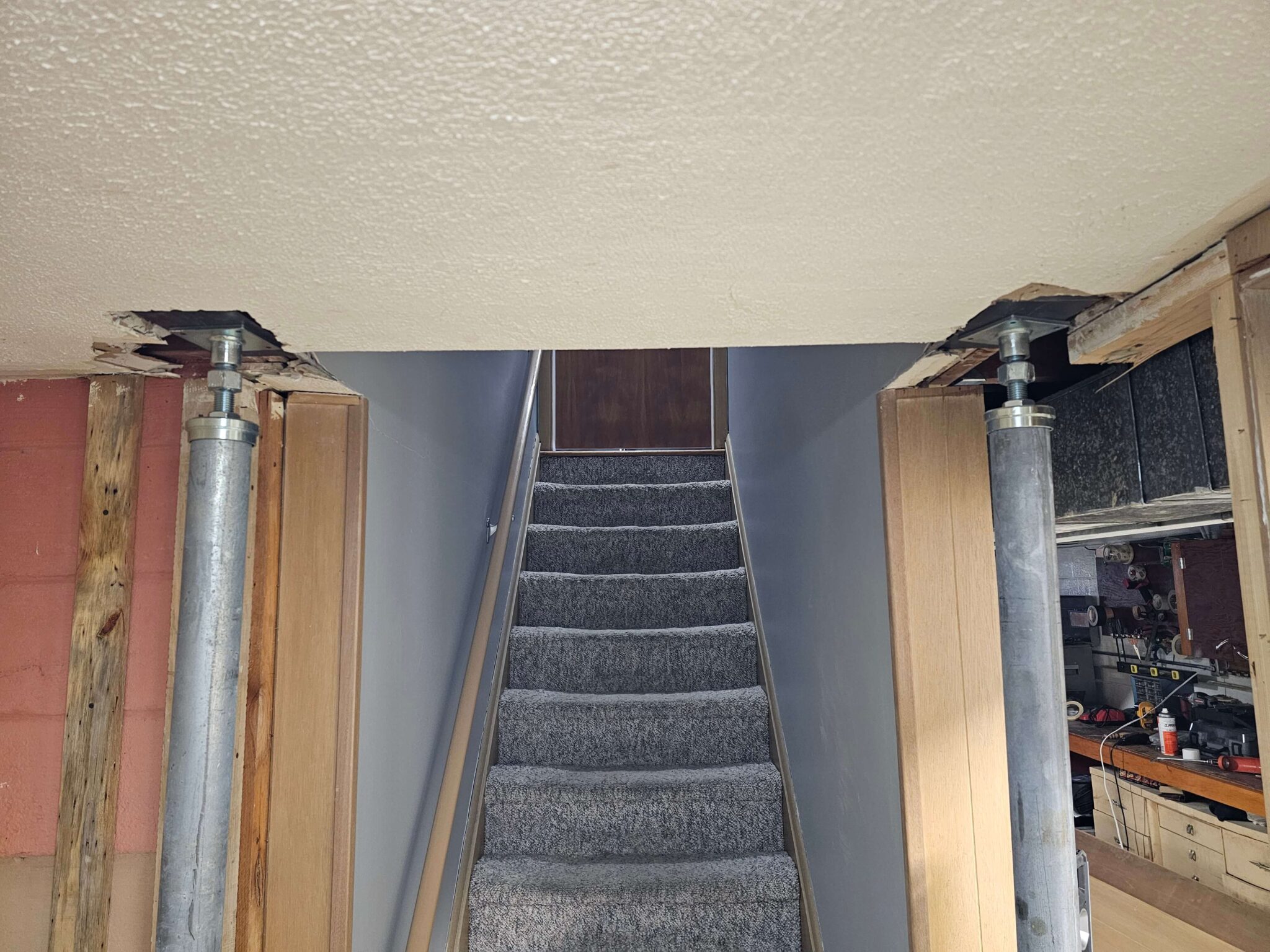 Cleveland Power Post Installation - Foundation Repair | Adelio's